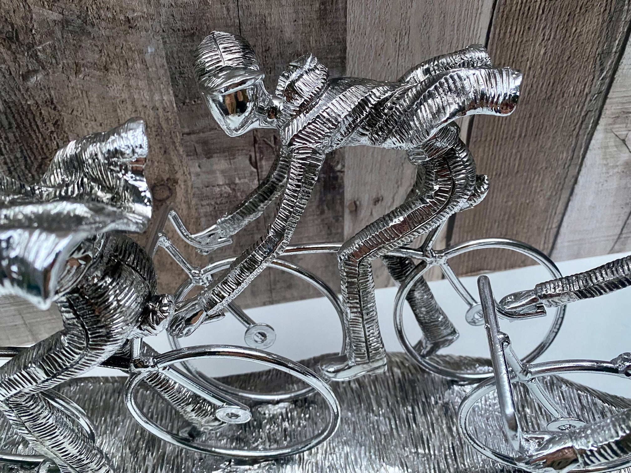 Cyclist Figure Sculpture Figurine Peloton Statue Cycling Bicycle Art B ...