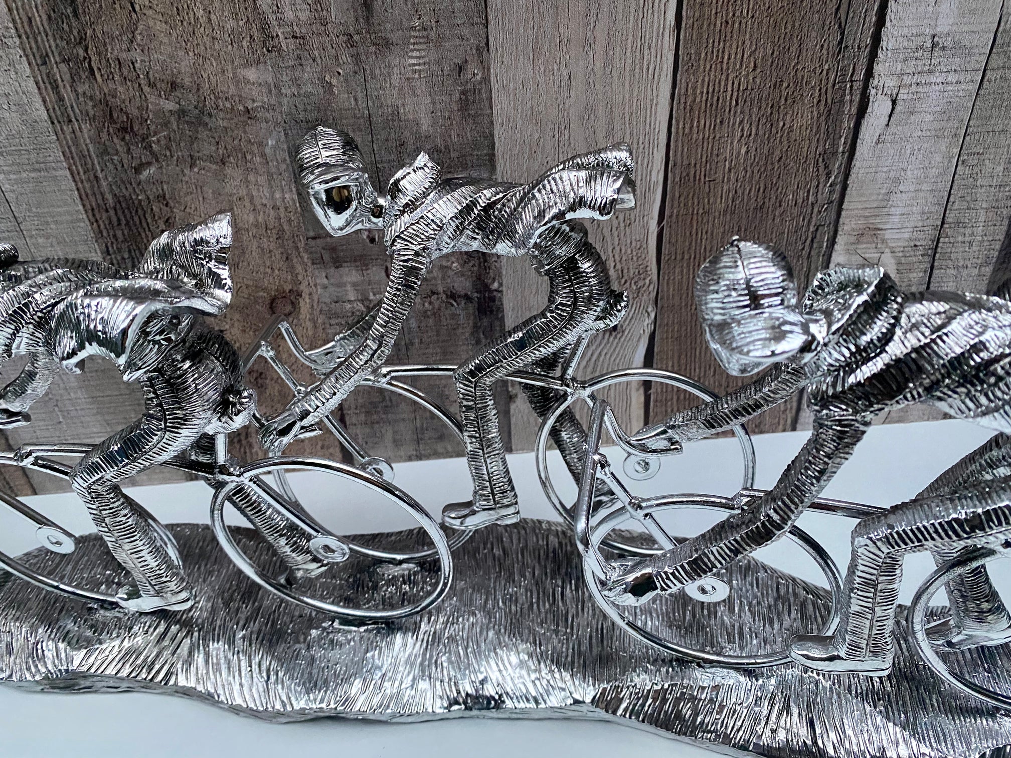 Cyclist Figure Sculpture Figurine Peloton Statue Cycling Bicycle Art B ...